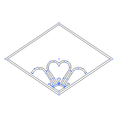 糸菱に覗き陰片喰｜意味や由来の解説。 武将 家系のﾙｰﾂ 苗字 地域についても｜家紋の発光大王堂
