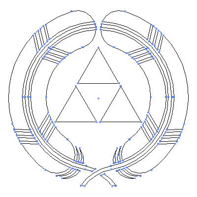 抱き鷹の羽に三つ鱗｜意味や由来の解説。 苗字 武将 家系 ﾙｰﾂについても｜家紋の発光大王堂